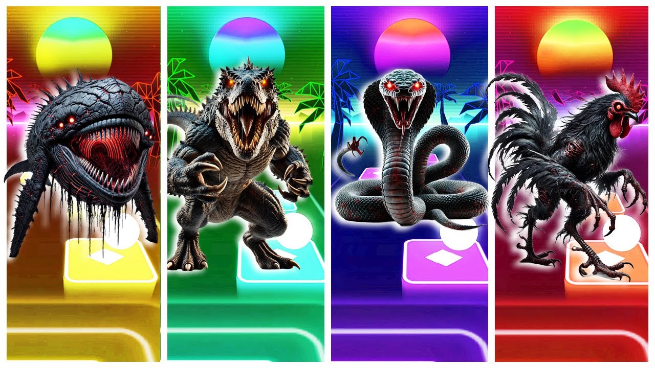 Zombie Killer Whales🐋 vs Zombie Dinosaure🦕 vs Zombie Snake🐍 vs Zombie ...