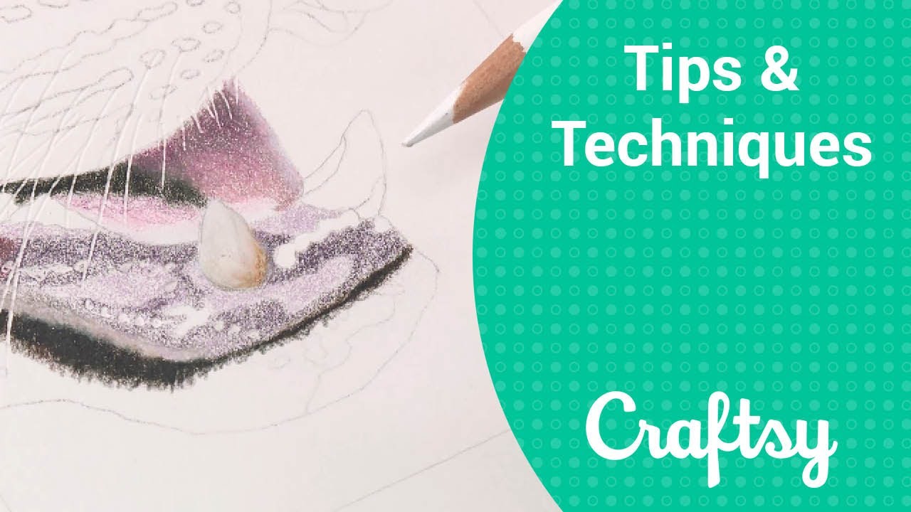 Wildlife in Colored Pencil - How to Draw Realistic Animal Teeth - YouTube