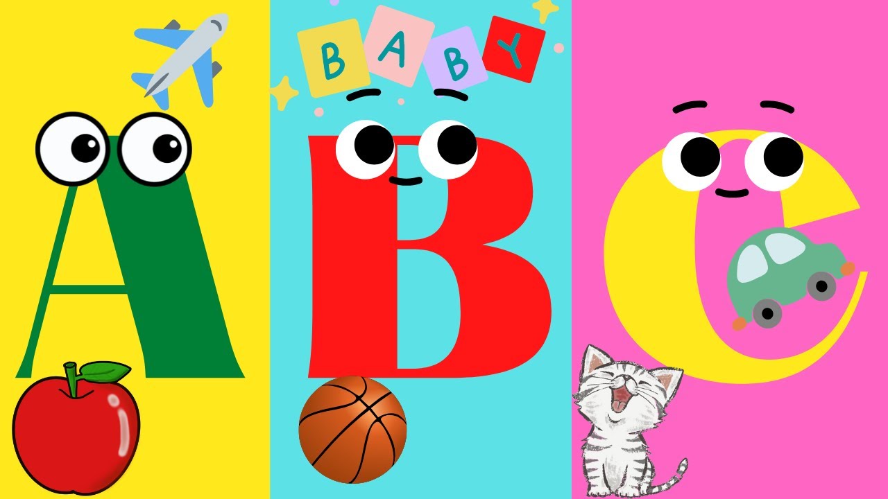 Alphabet song | ABCD in English | ABC Song | Read & Learn The Alphabet ...