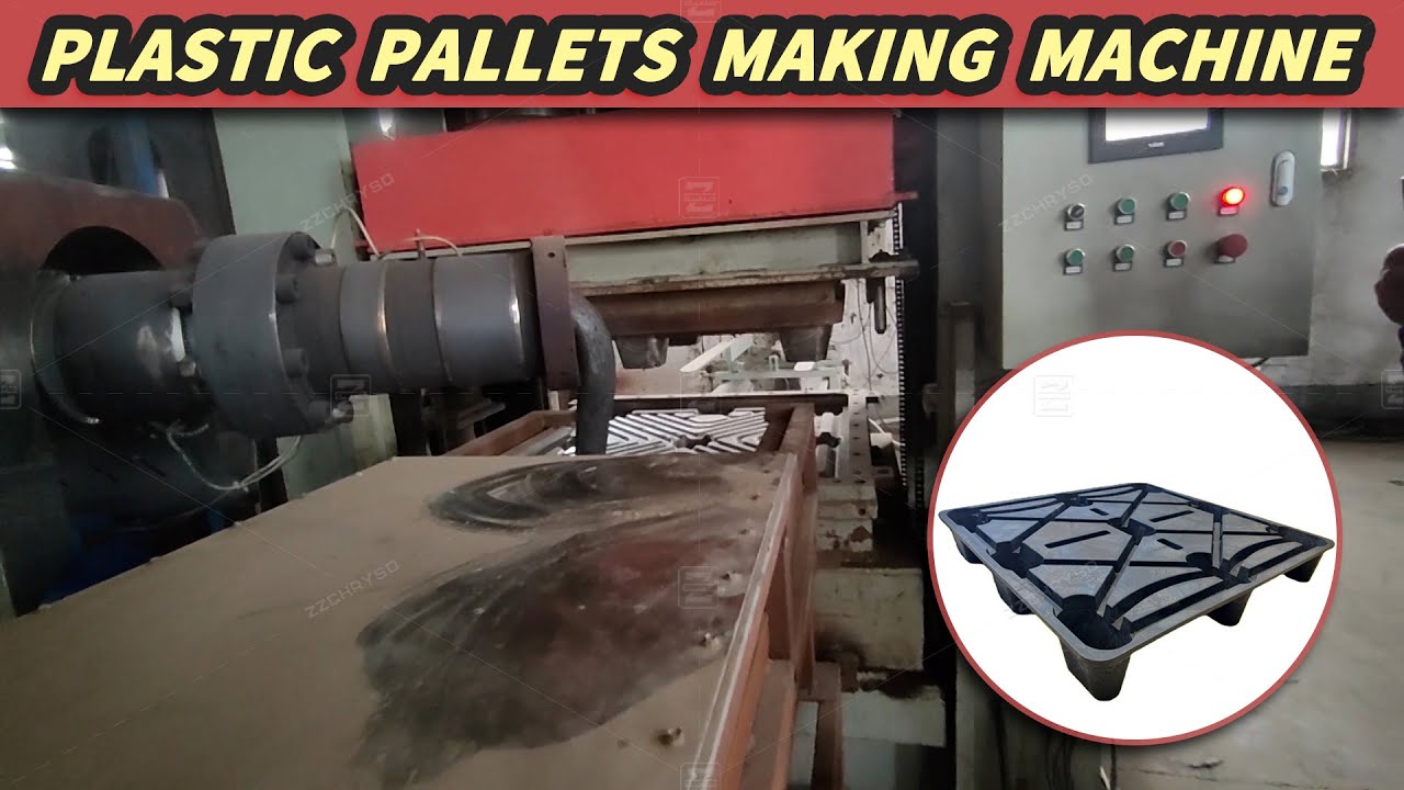 Compressed mold plastic pallet production line solution | Compression ...