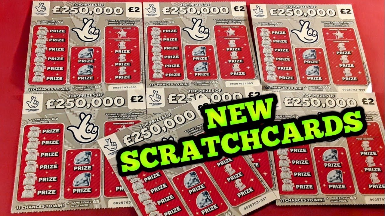 NEW SCRATCHCARDS..." £250,000..GREY"...WIN ALL...GRID OF FORTUNE..10X ...