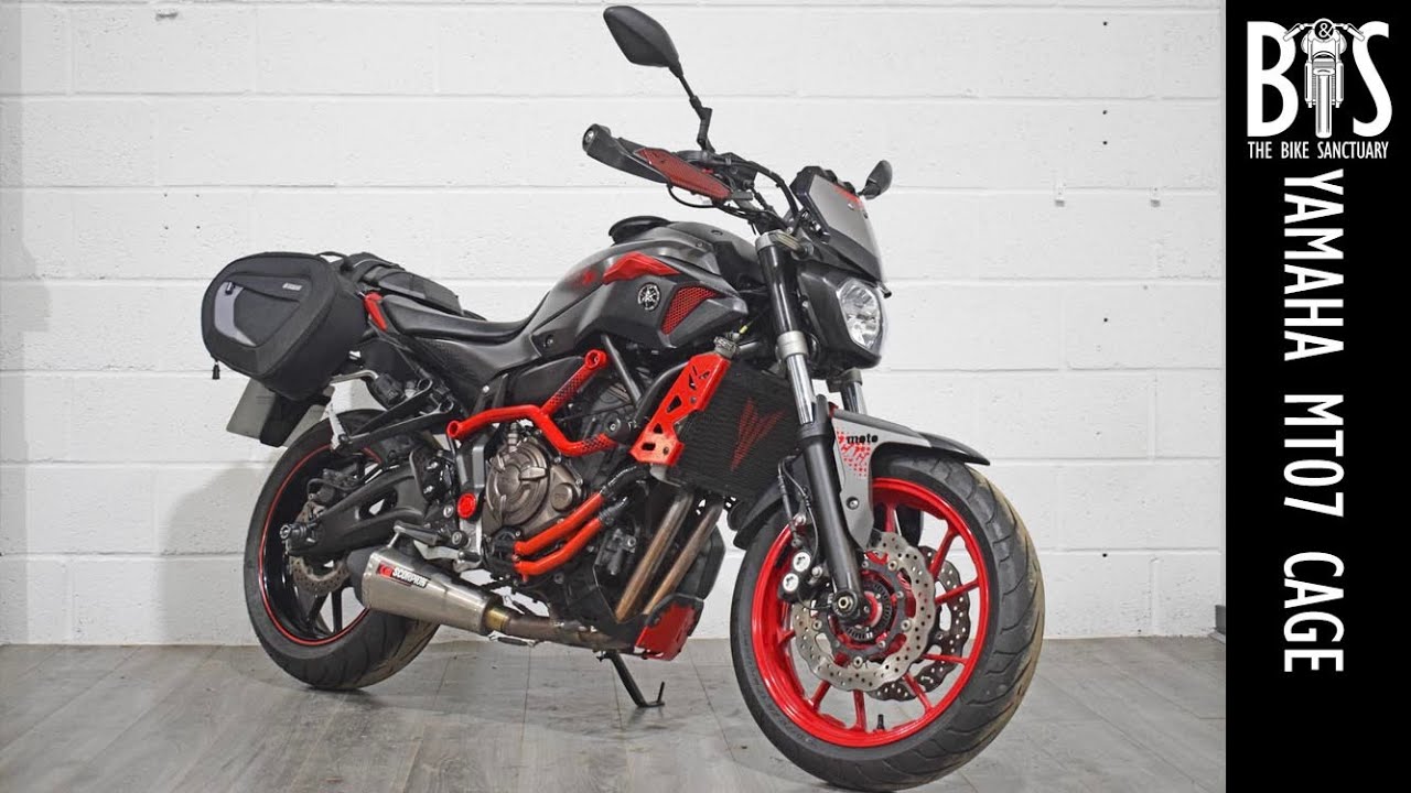 2015'15 Yamaha MT07 Moto Cage Edition - YouTube