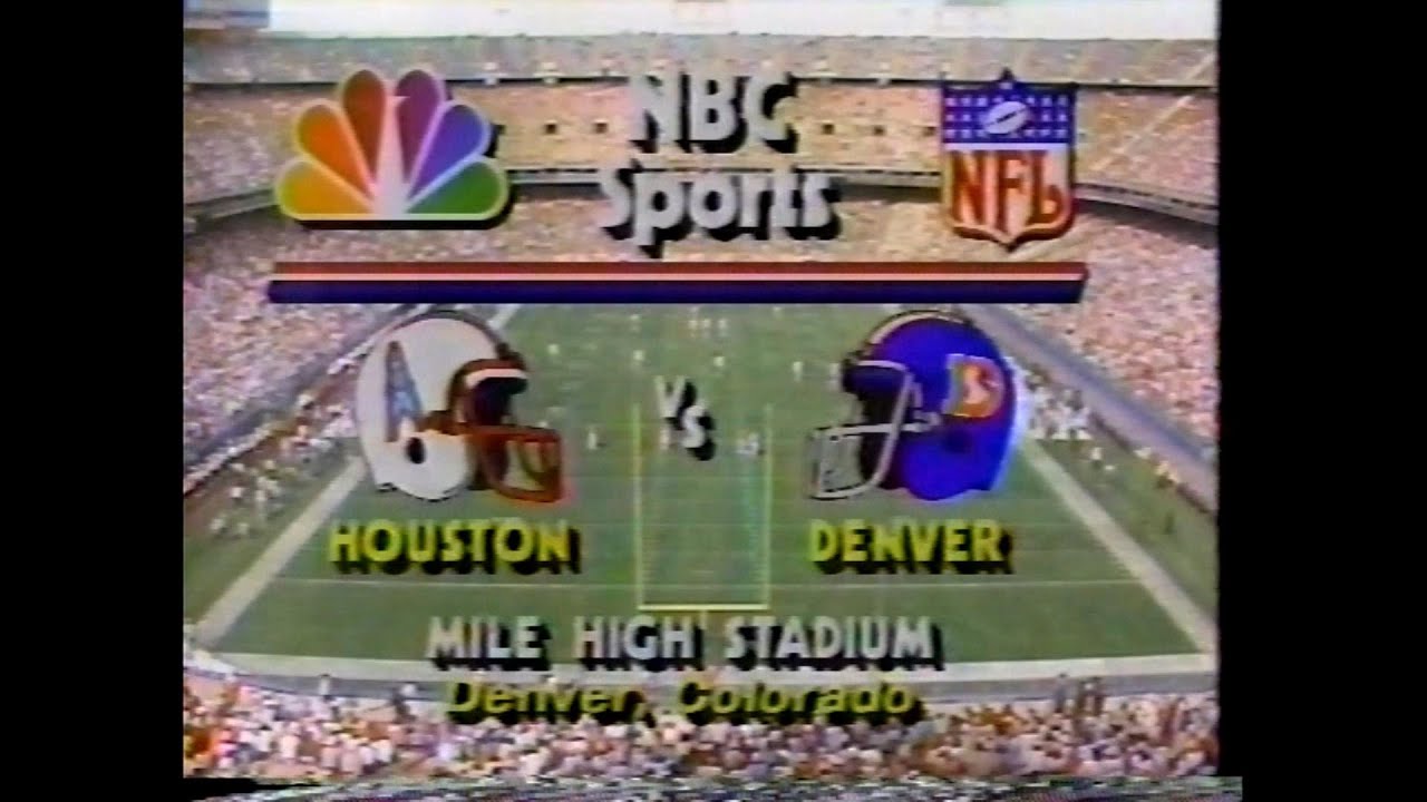 1987-10-04 Houston Oilers vs Denver Broncos - YouTube
