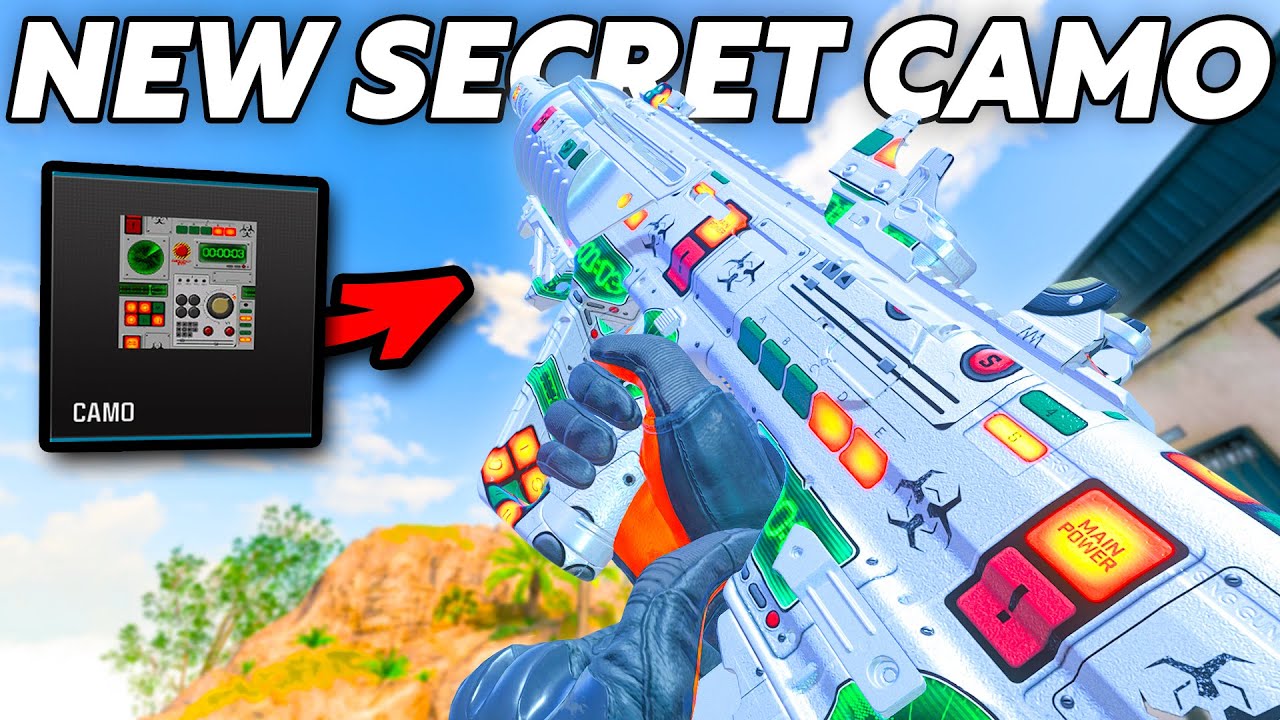 There's a NEW SECRET CAMO and it GLOWS (Exerting Control Camo) - YouTube