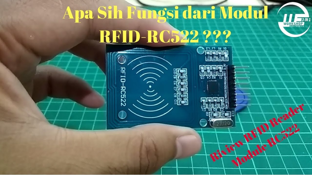 Riview RFID Reader Module RC522 - YouTube