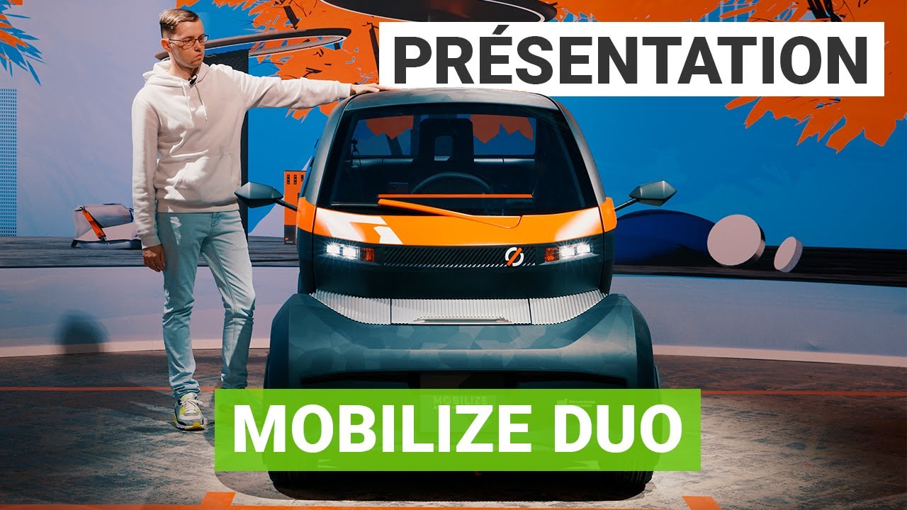 Mobilize Duo : une touche d'AMI pour le nouveau TWIZY ! - YouTube