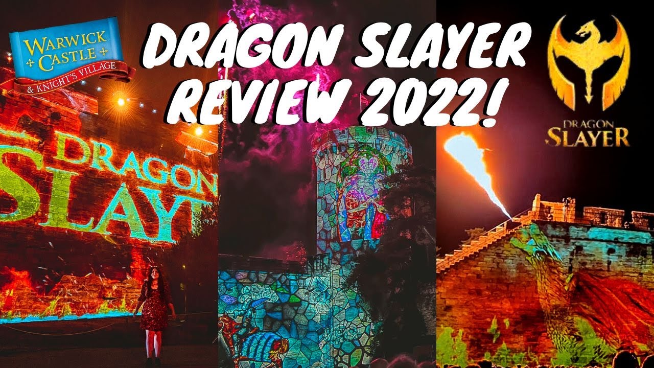 Warwick Castle Dragon Slayer Review 2022 🐉⚔️ Epic Nighttime Spectacular ...