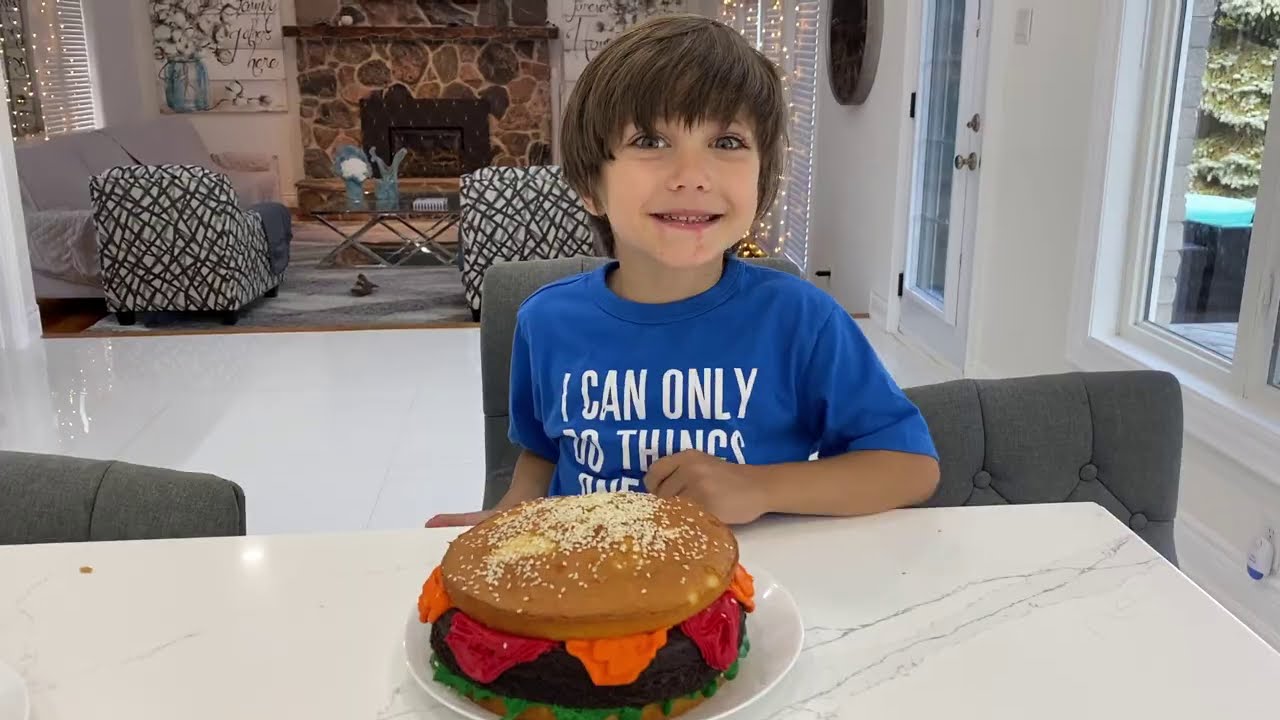 Zack Cake & food challenge for Dad - YouTube