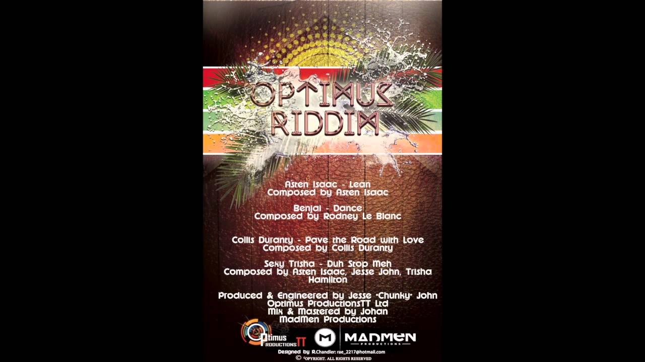 NEW SOCA 2014 BENJAI - DANCE OPTIMUS RIDDIM - YouTube