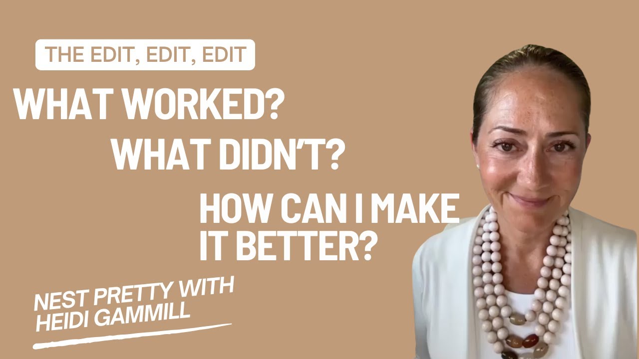 Capsule Wardrobe: How to Use the Edit, Edit, Edit, Tool: How Can I make ...