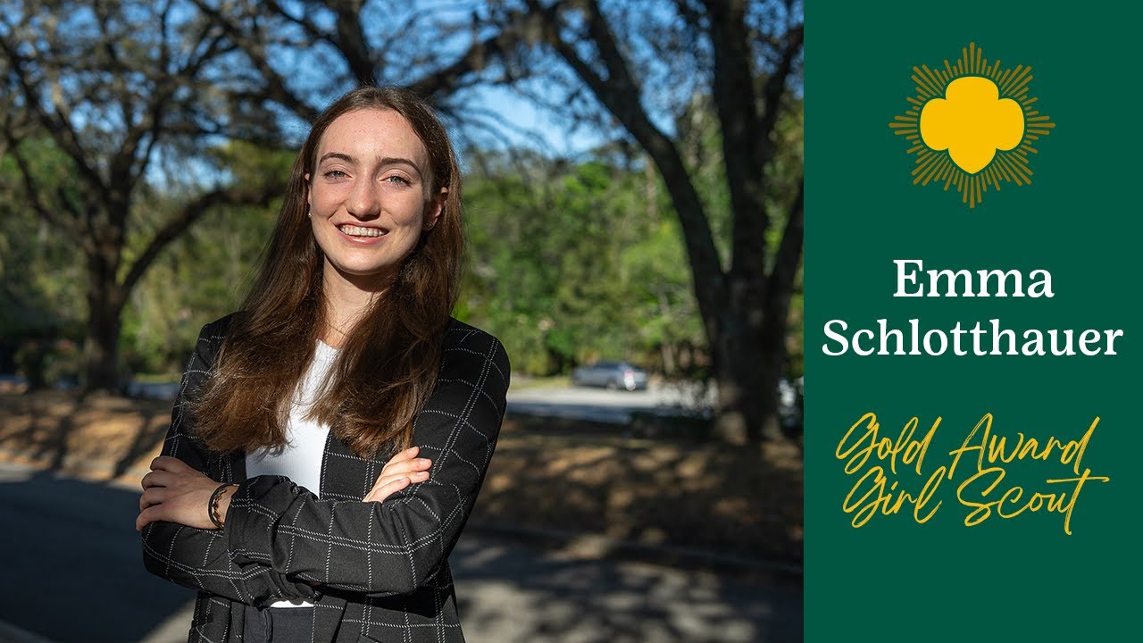 Gold Award Girl Scout Emma Schlotthauer - YouTube