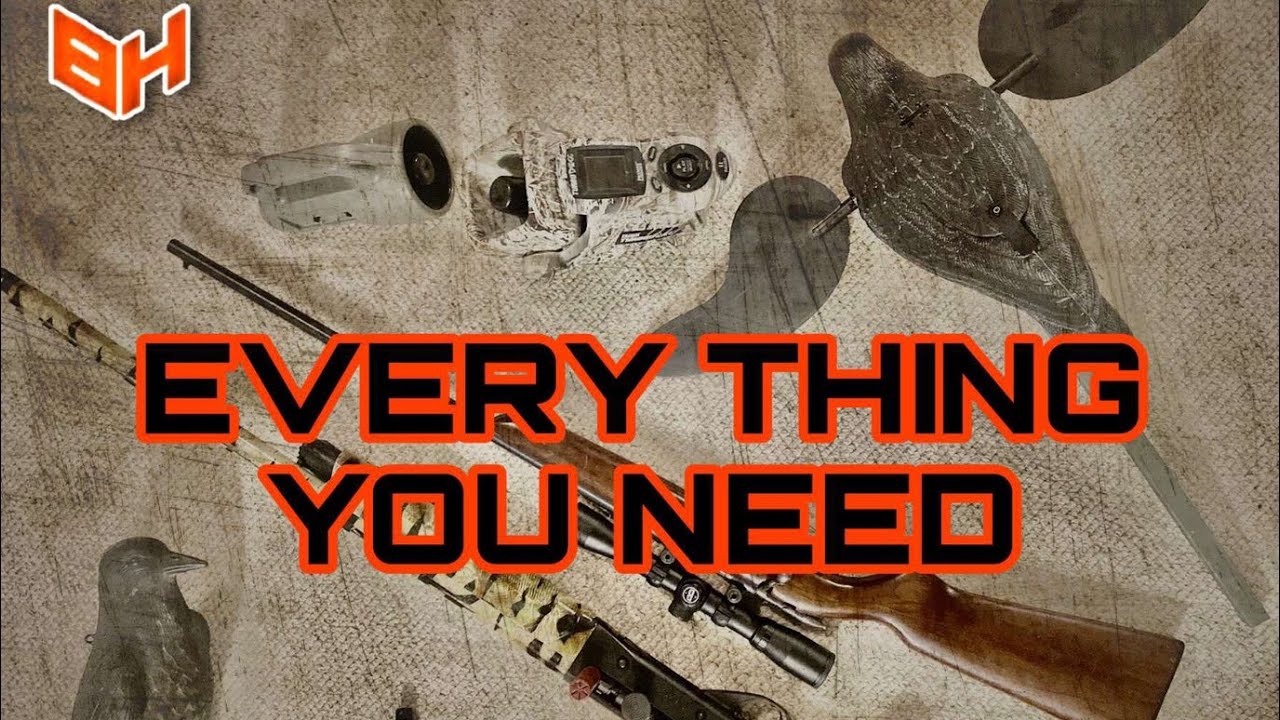 Crow Hunting Gear - With Brofessional Hunters - YouTube