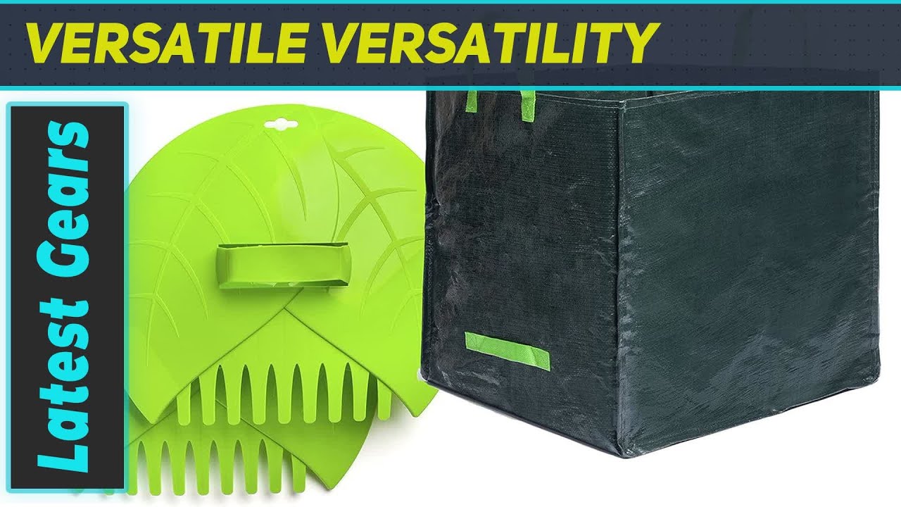 Leaf Claws with 26-Gallon Bag: The Best Tool for Effortless Leaf ...