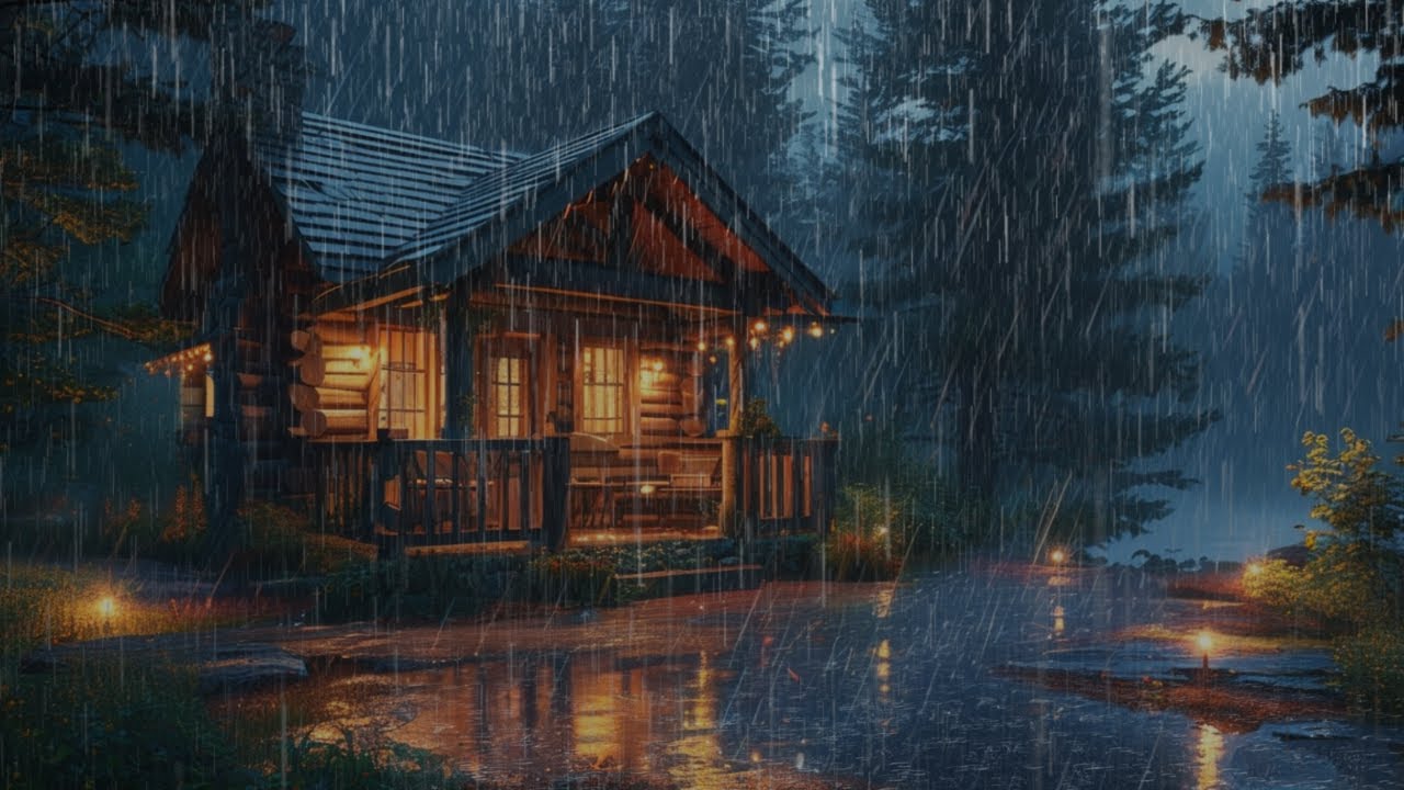 Heavy Rain To Sleep Immediately – Let The Sound of Rain Wash Your ...
