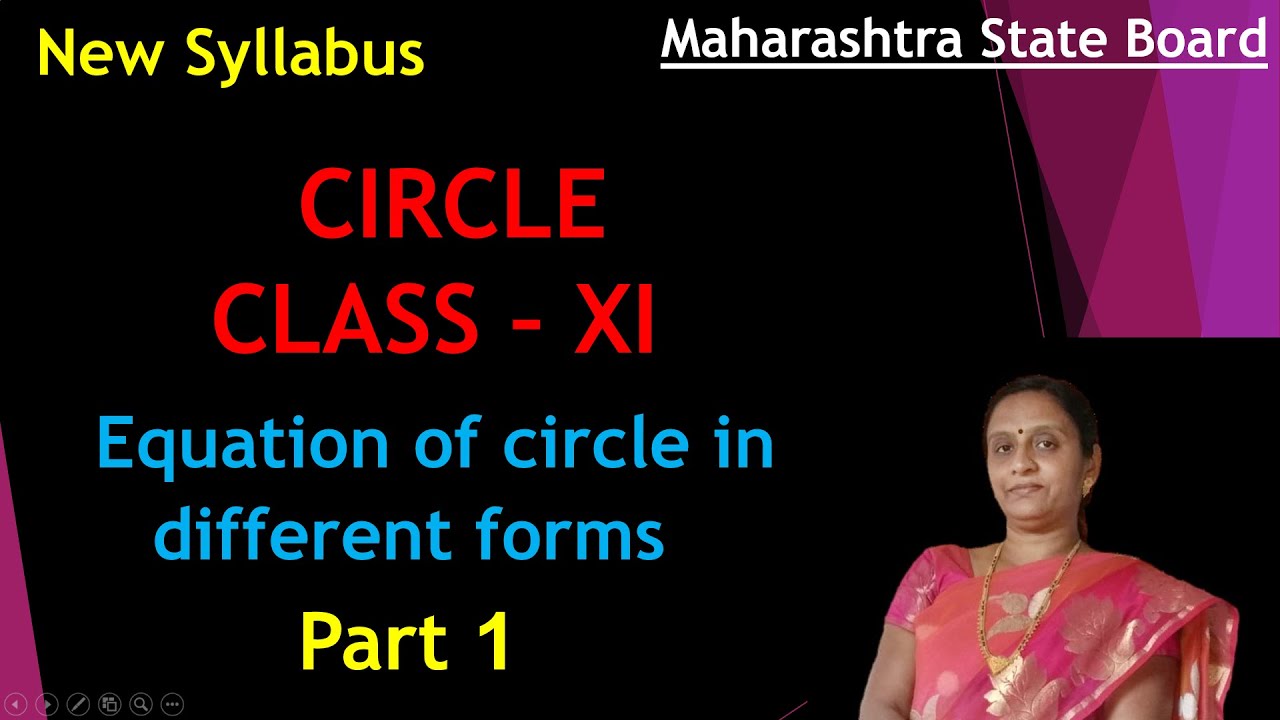 Circle | Different forms of equation of circle | Standard form | Centre ...