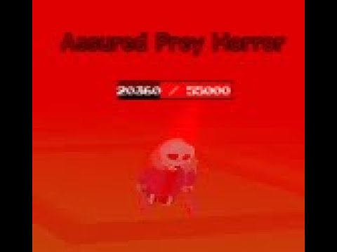 (Pre-Buff) Assured Prey Horror Sans DEFEATED!!! | UT: Deal with ...