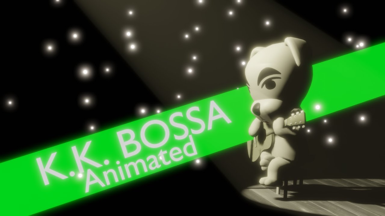 K.K. Slider Presents K.K. Bossa: Animal Crossing Animation 4K - YouTube