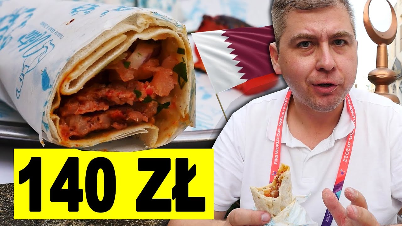 TEST KATARSKIEGO KEBABA. PARAGON GROZY w Doha! - YouTube