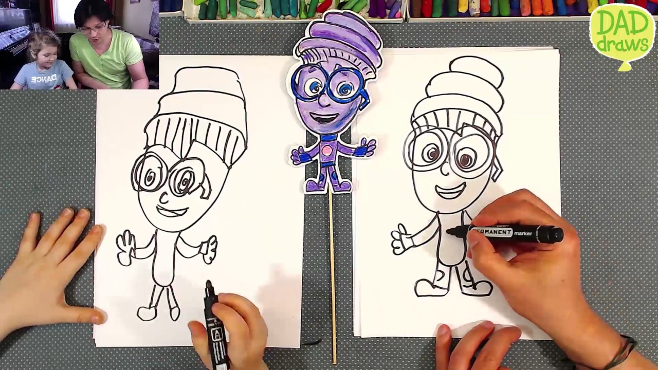 How to draw a Fixies - YouTube