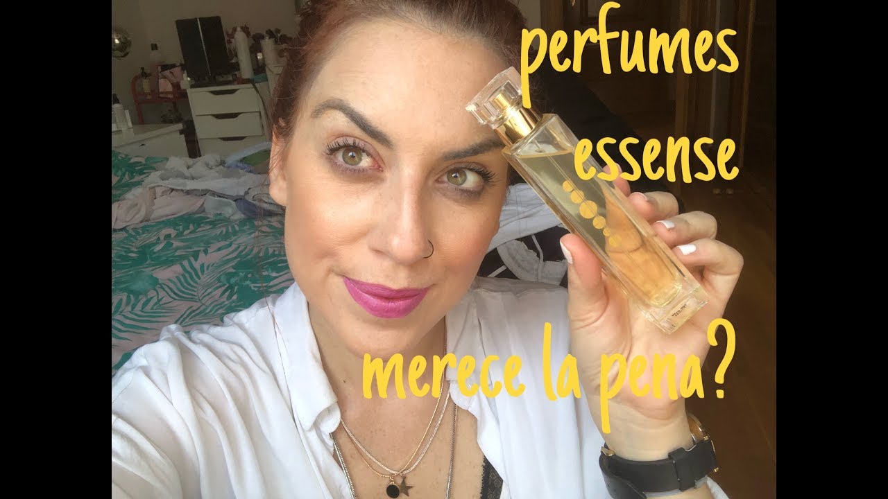 Probando perfumes essens - YouTube