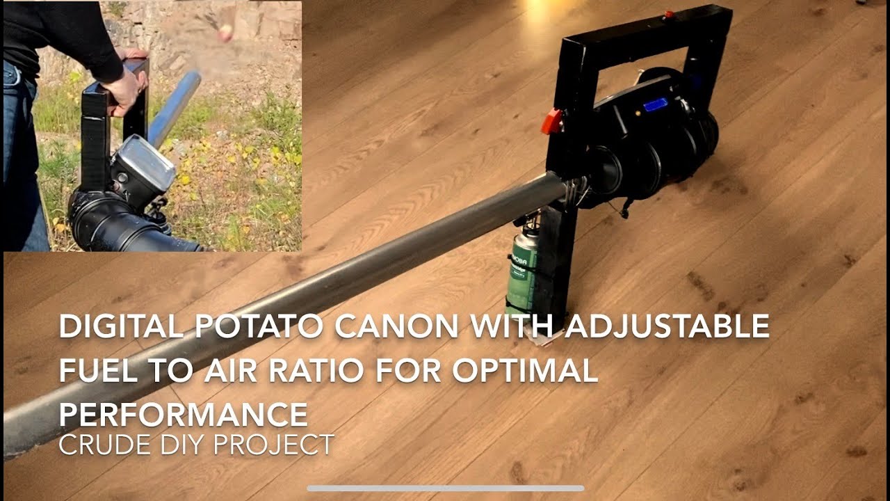 DIY: Digital Powerful Potato Cannon! - YouTube