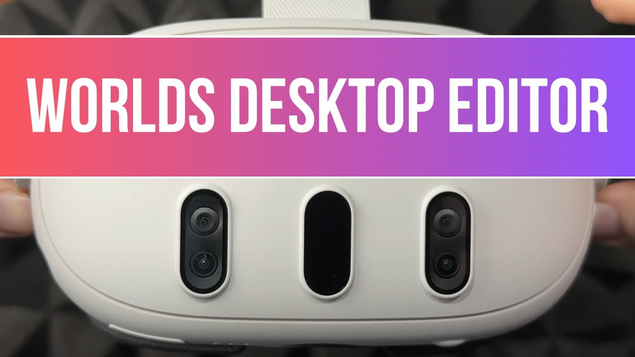 How to Install Worlds Desktop Editor | Meta Horizon | Meta Quest - YouTube