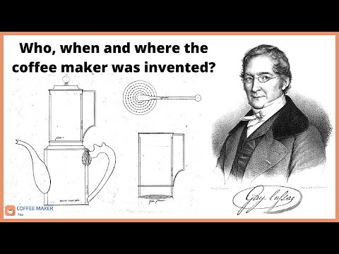 Who, when and where the coffee maker was invented - YouTube
