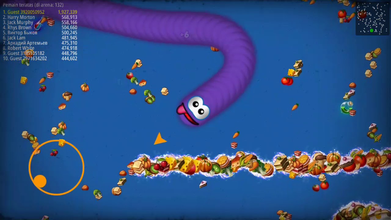 Worms.zone otw 2jt makanan - YouTube