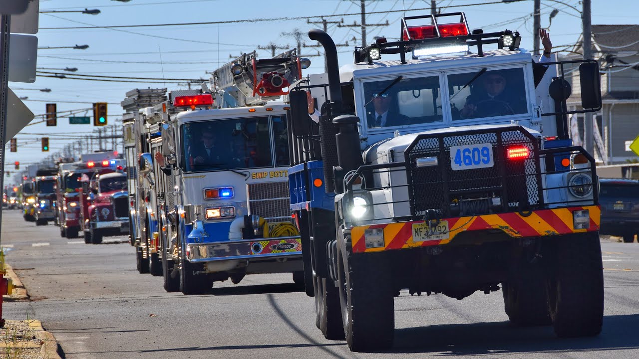 Ship Bottom Fire Department 100th Anniversary Parade 10-15-22 - YouTube