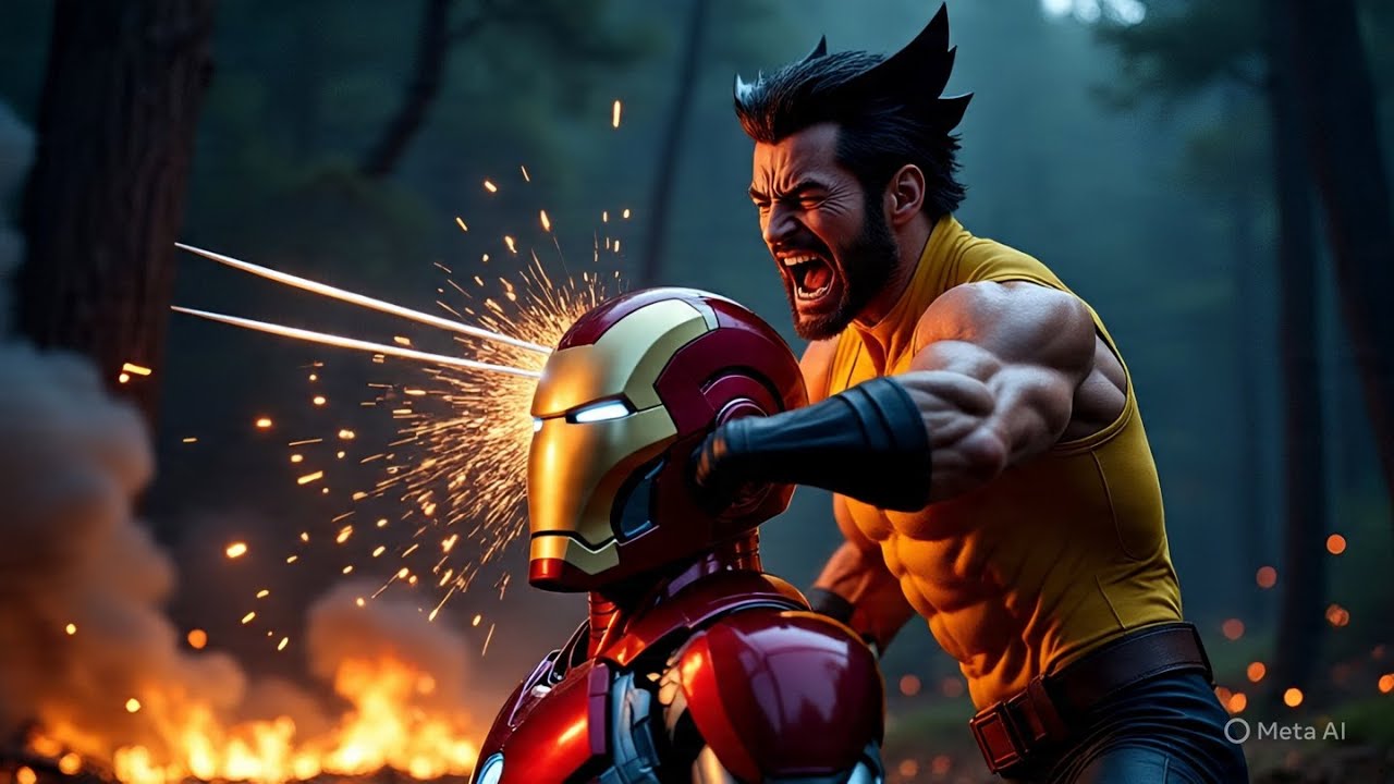 Iron Man vs Wolverine : Final Strike | Brutal Fight - YouTube