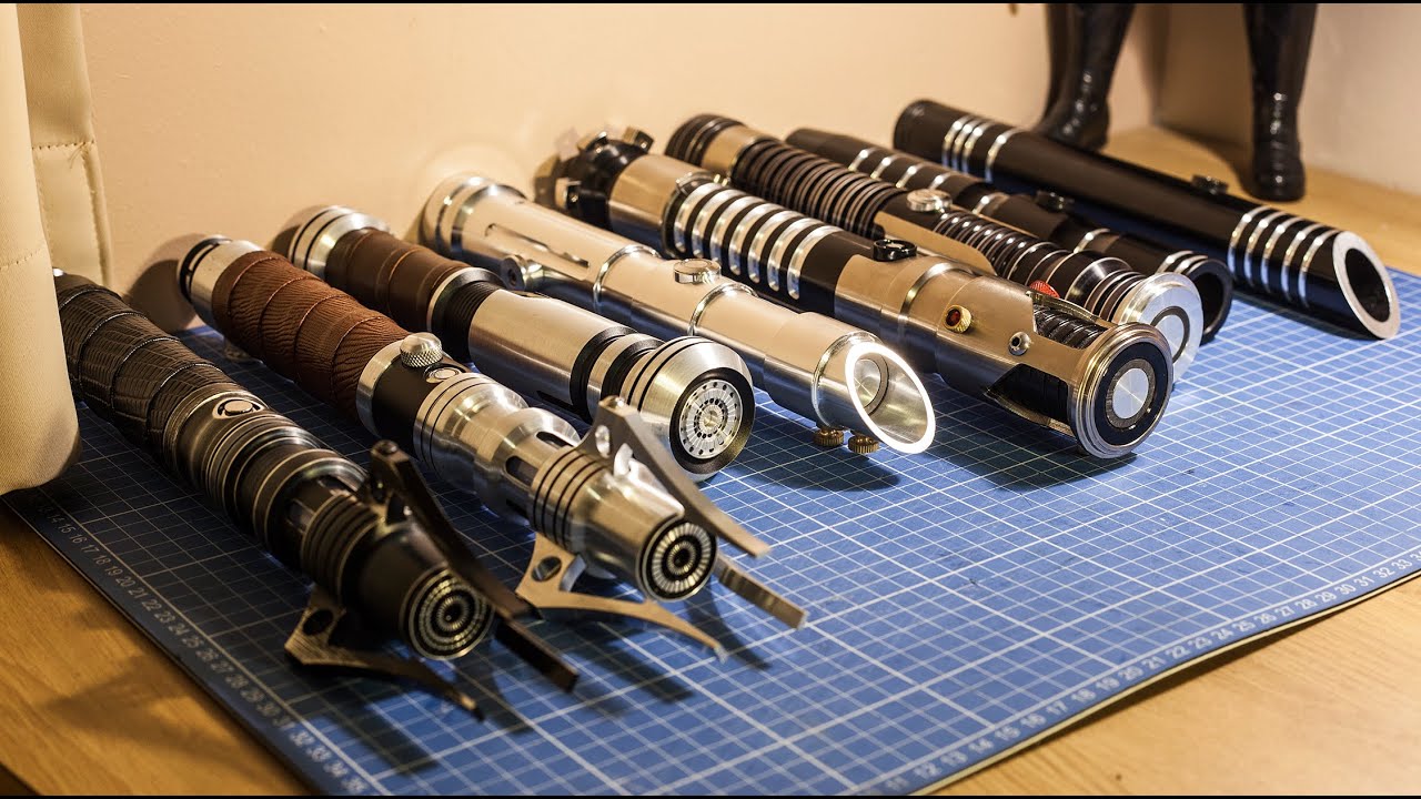 Saberforge and Ultrasabers collection - YouTube
