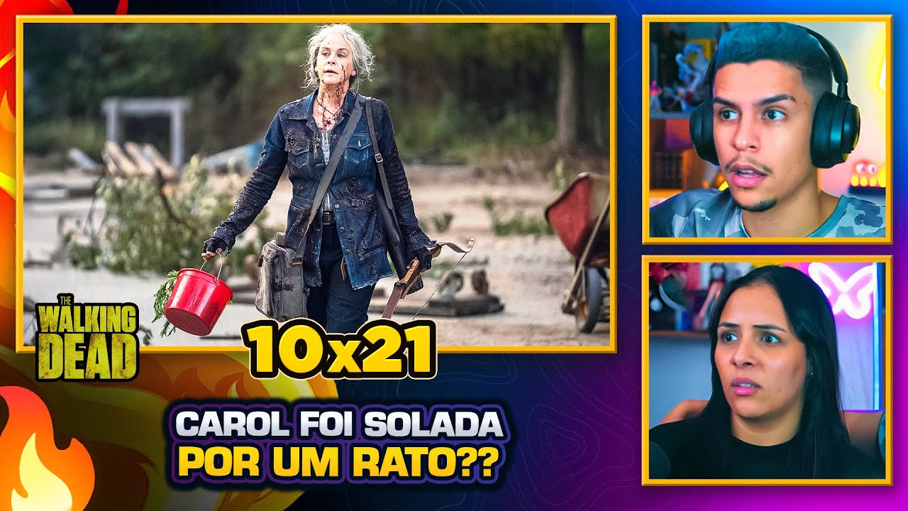 CAROL vs RATO | The Walking Dead 10x21 | [Casal Jounin React] 🔥 - YouTube