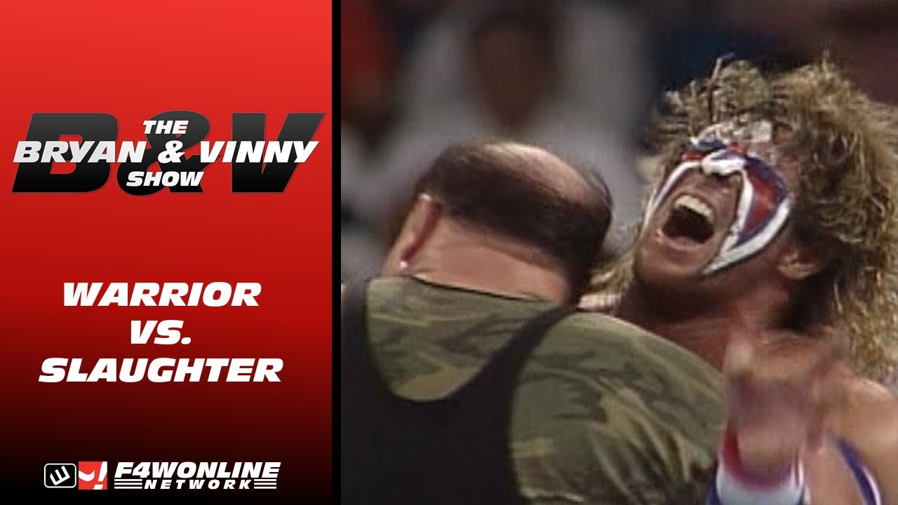 Hoo boy, Ultimate Warrior vs. Sgt. Slaughter | WWF SNME 1991 | Bryan ...