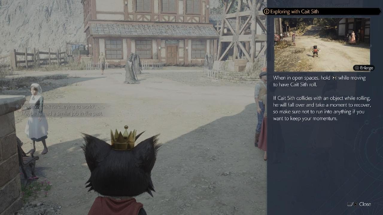FINAL FANTASY VII REBIRTH Cait Sith gameplay - YouTube