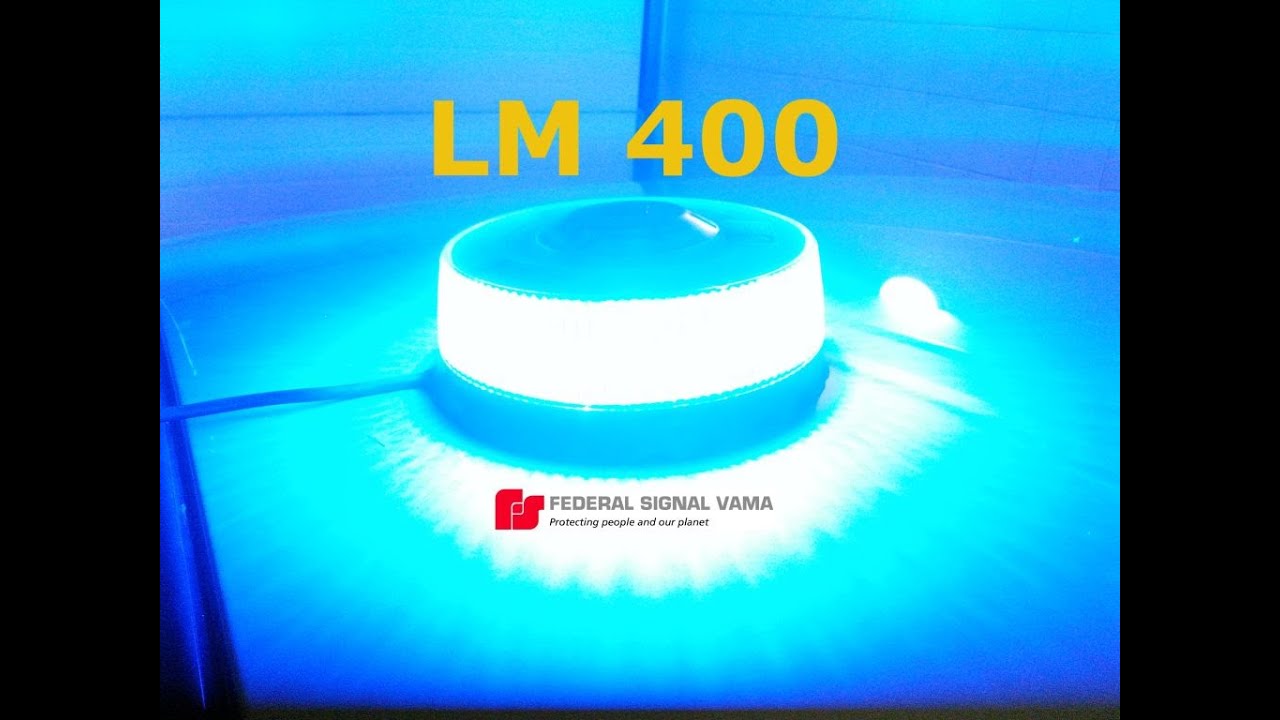 LM400 Federal Signal Vama -eLightbars.pl [HD720] - YouTube