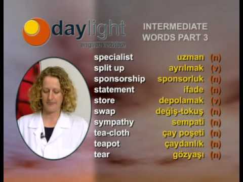 Daylight Genel İngilizce Bölüm 46 - Vocabulary: İntermediate Words Part 3