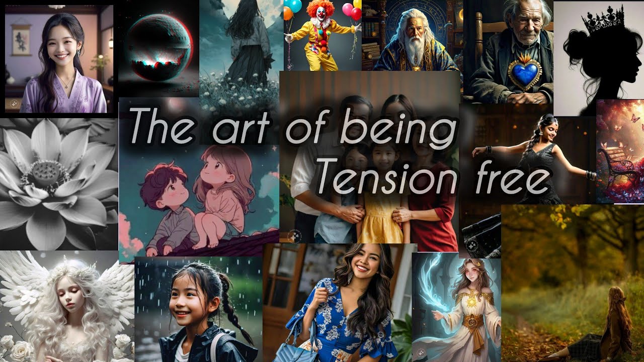 The art of being tension free ..please watch the description।।।#edit # ...