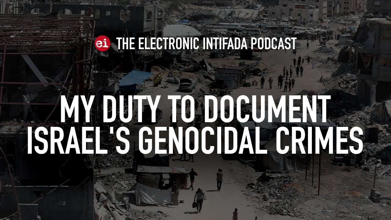 My duty to document Israel’s genocidal crimes, with Aseel Mousa - YouTube