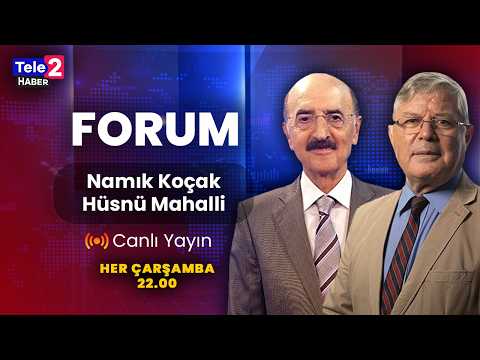 #CANLI Namık Koçak ve Hüsnü Mahalli ile Forum (18 Şubat 2026)