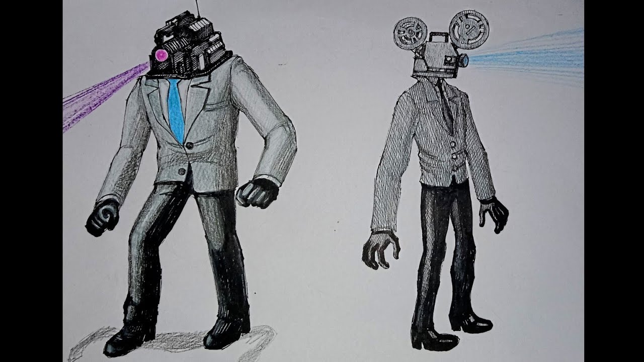 Big Projector man 📽️in gmod ขั้นตอนวาด บิ๊ก โปรแจคเตอร์แมน - YouTube