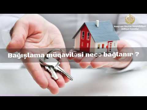 Bağışlama müqaviləsi necə bağlanır ?