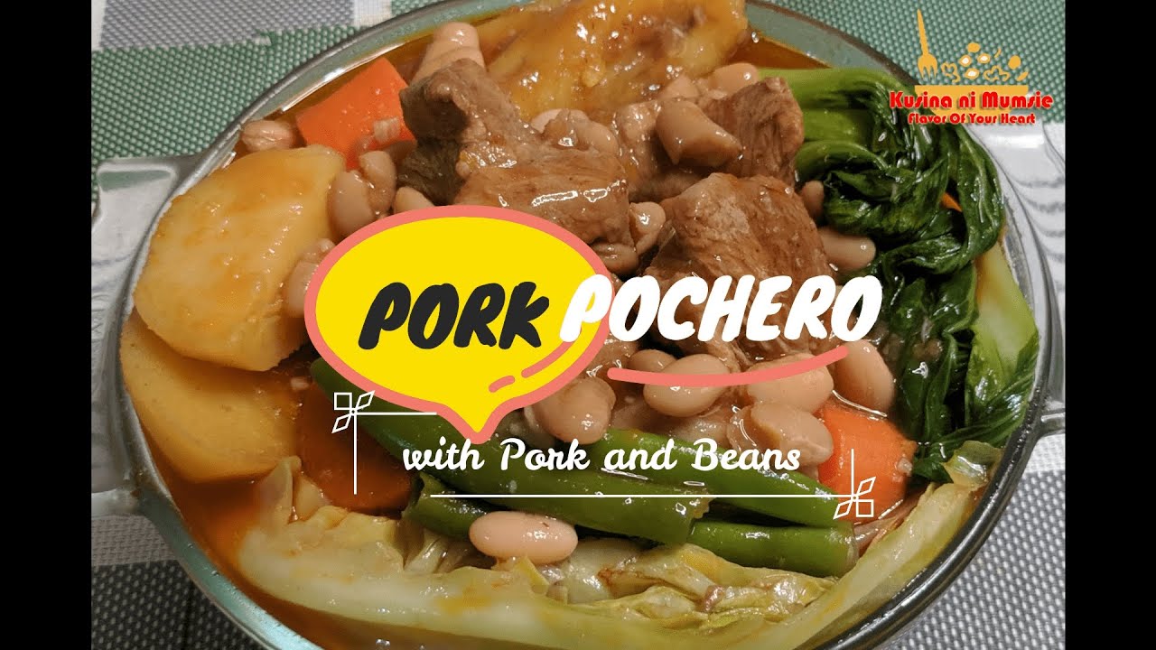 VLOG 37: Pork Pochero with Pork and Beans - YouTube