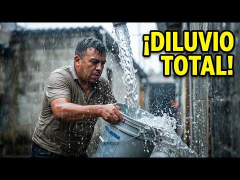 30 minutos de intensa lluvia en Guatemala (HOY DILUVIO)
