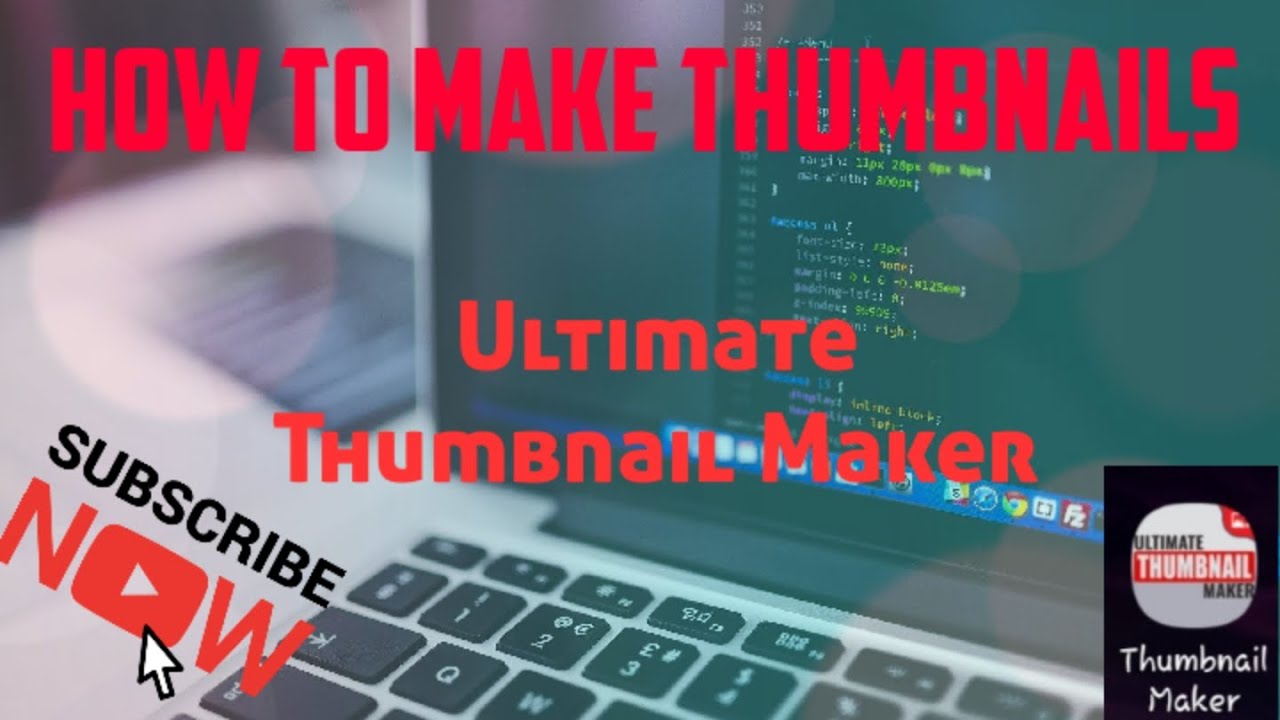 How to Make Thumbnails - YouTube