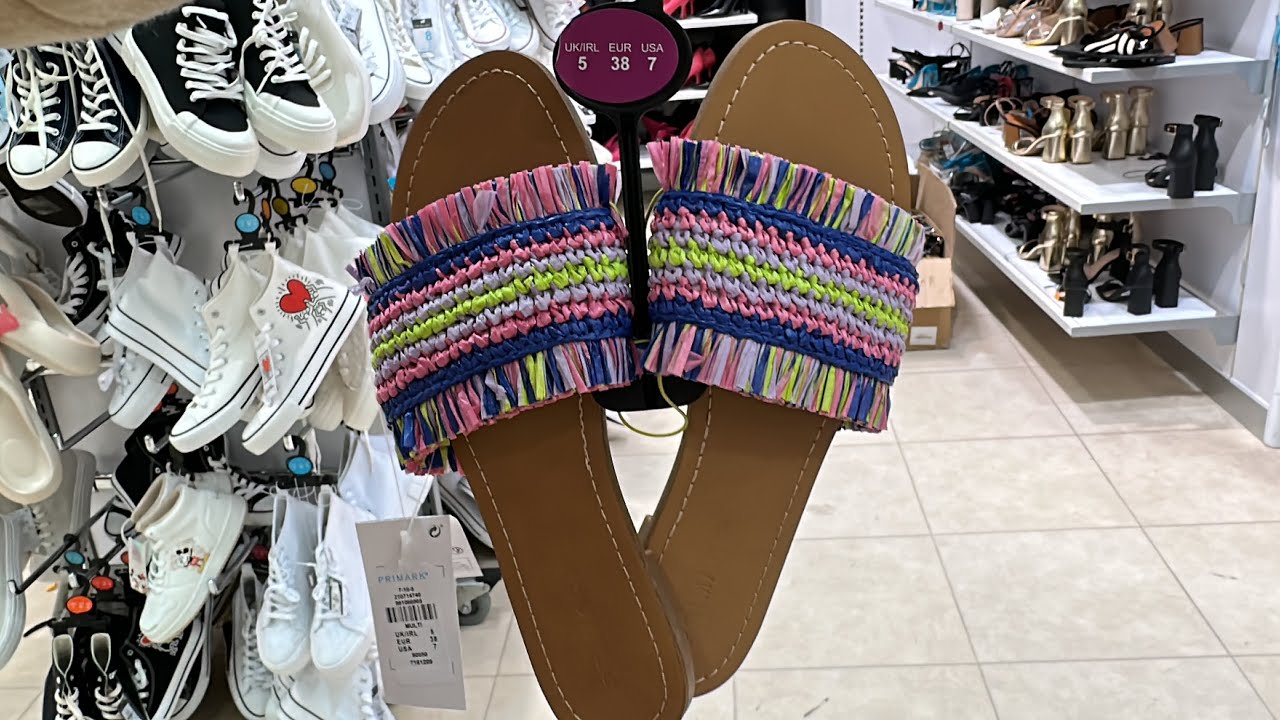 Primark Women's Summer Sandals Latest Collection - May 2023 - YouTube