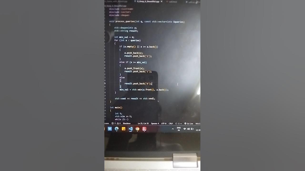 Keep It Beautiful Codeforces Contest Solution Educational Codeforces Round 150 Youtube