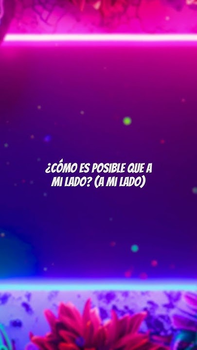 Luis Miguel - Cómo Es Posible Que A Mi Lado (Letra / Lyrics) - YouTube