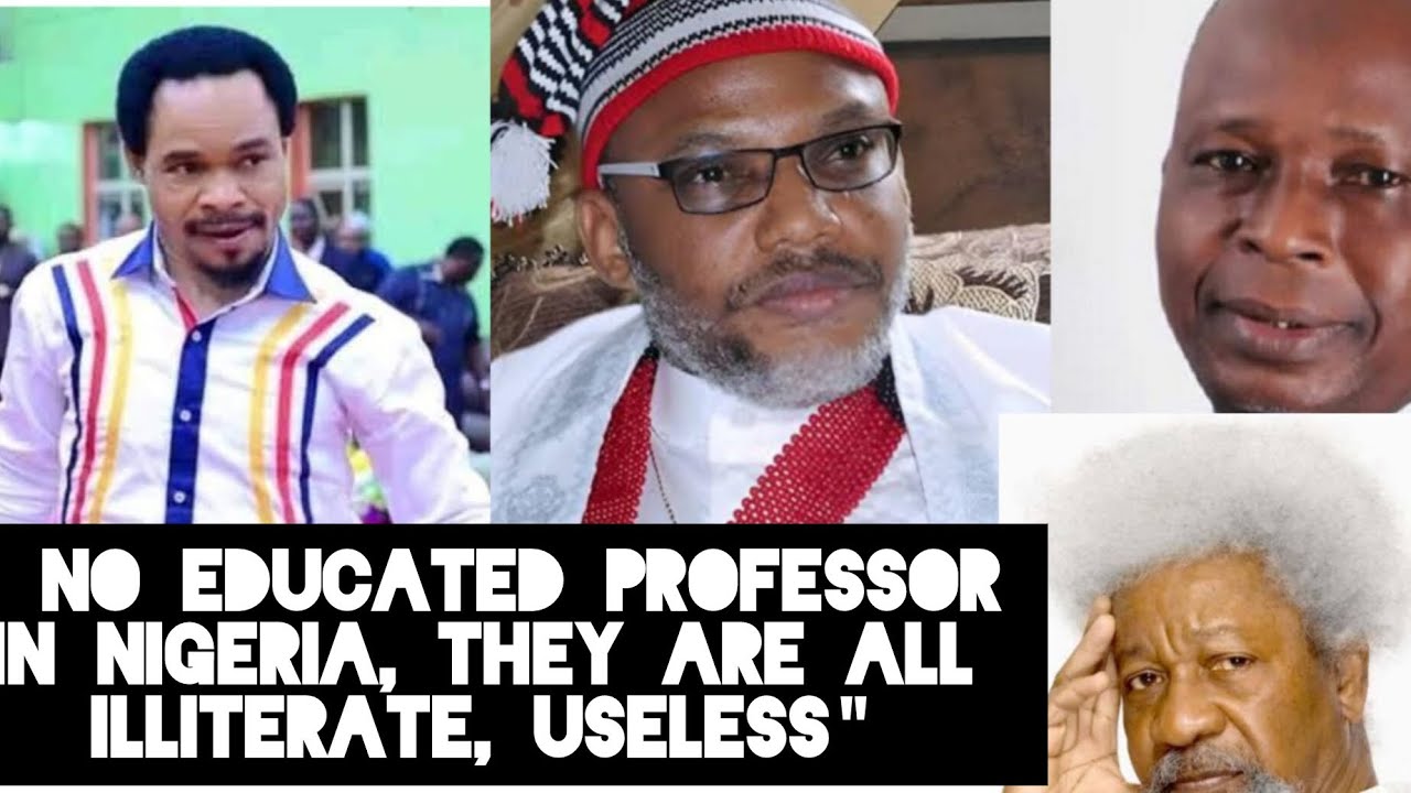 ODUMEJE, THERE'S NO EDUCATED PERSON IN NIGERIA, ALL ARE ILLITERATE ...