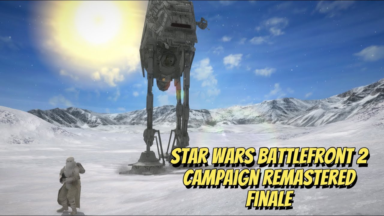 Star Wars Battlefront 2 (2005) Campaign Remastered Finale! - YouTube