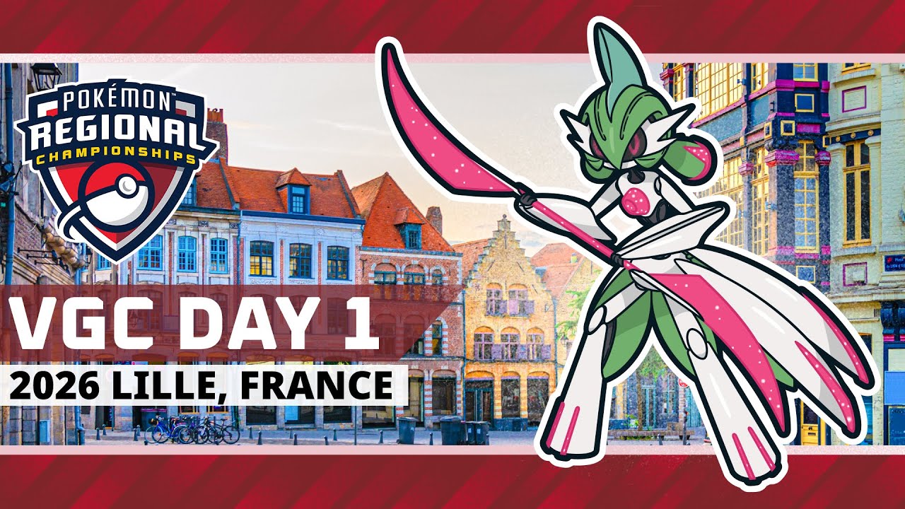 VGC Day 1 | 2026 Pokémon Lille Regional Championships - YouTube